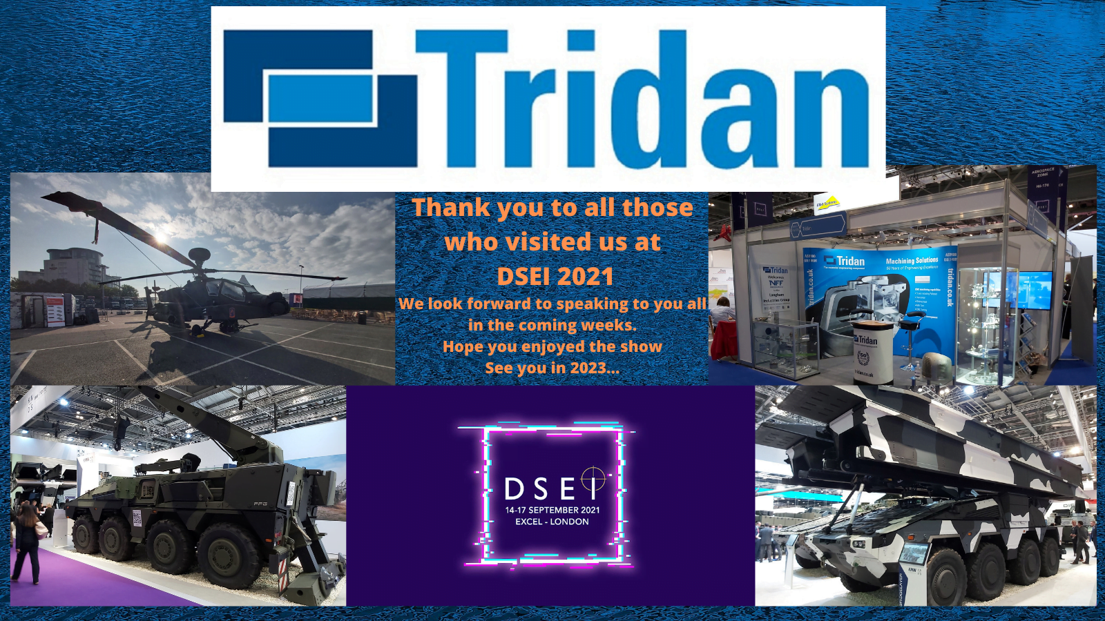 Exhibiting at DSEI 2023! - Tridan Engineering