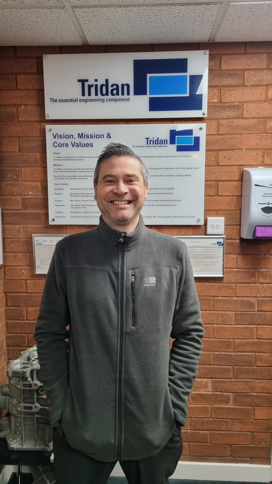 New member to the Tridan management team… - Tridan Engineering