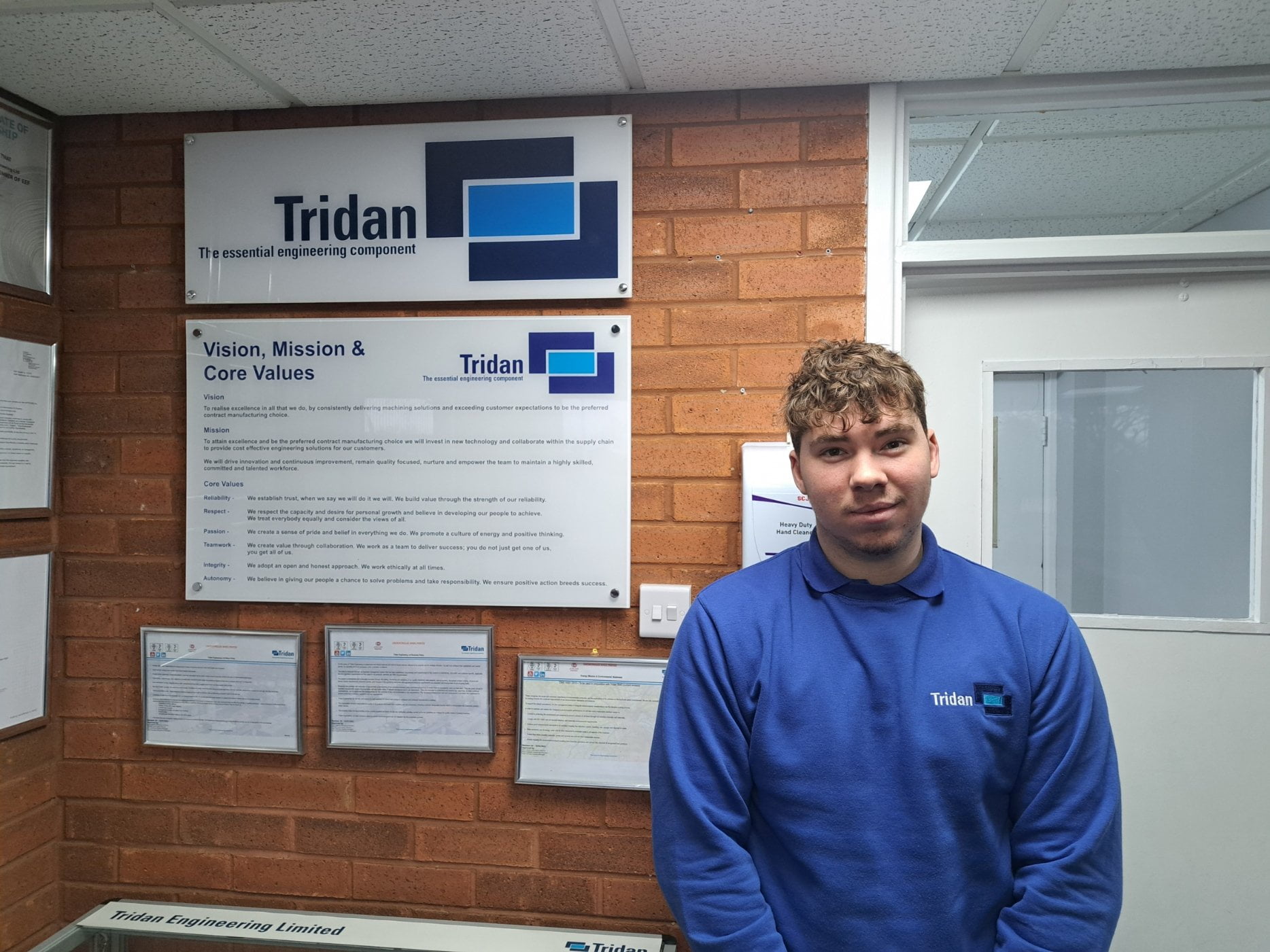 New member to the Tridan team... - Tridan Engineering